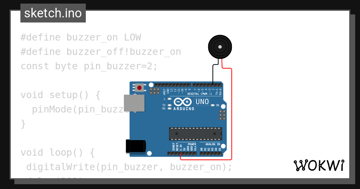 Hallo Buzzer Wokwi Esp32 Stm32 Arduino Simulator