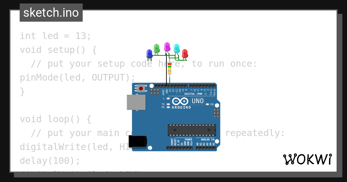 Blink X3 Wokwi Esp32 Stm32 Arduino Simulator 3375