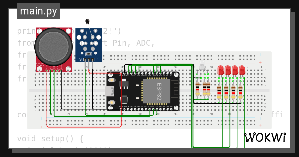Proyect 1 Wokwi Esp32 Stm32 Arduino Simulator 8515
