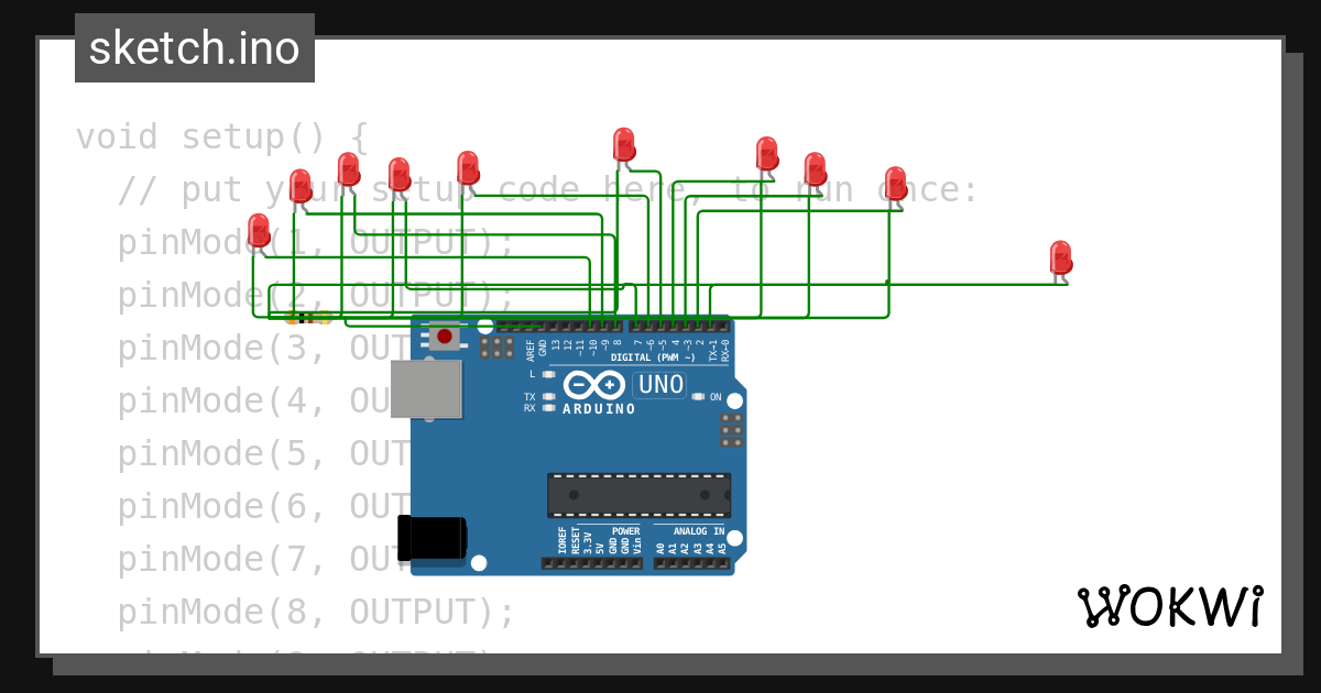 Secuencia Led Ejercicio 1 Copy Wokwi Esp32 Stm32 Arduino Simulator 1929