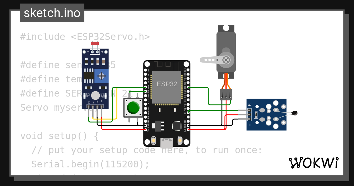 Temp Og Lys Ting Wokwi Esp32 Stm32 Arduino Simulator 3213