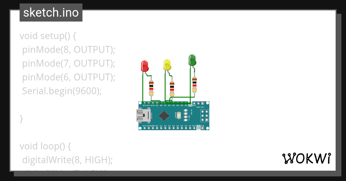 Traffic_light Copy - Wokwi ESP32, STM32, Arduino Simulator