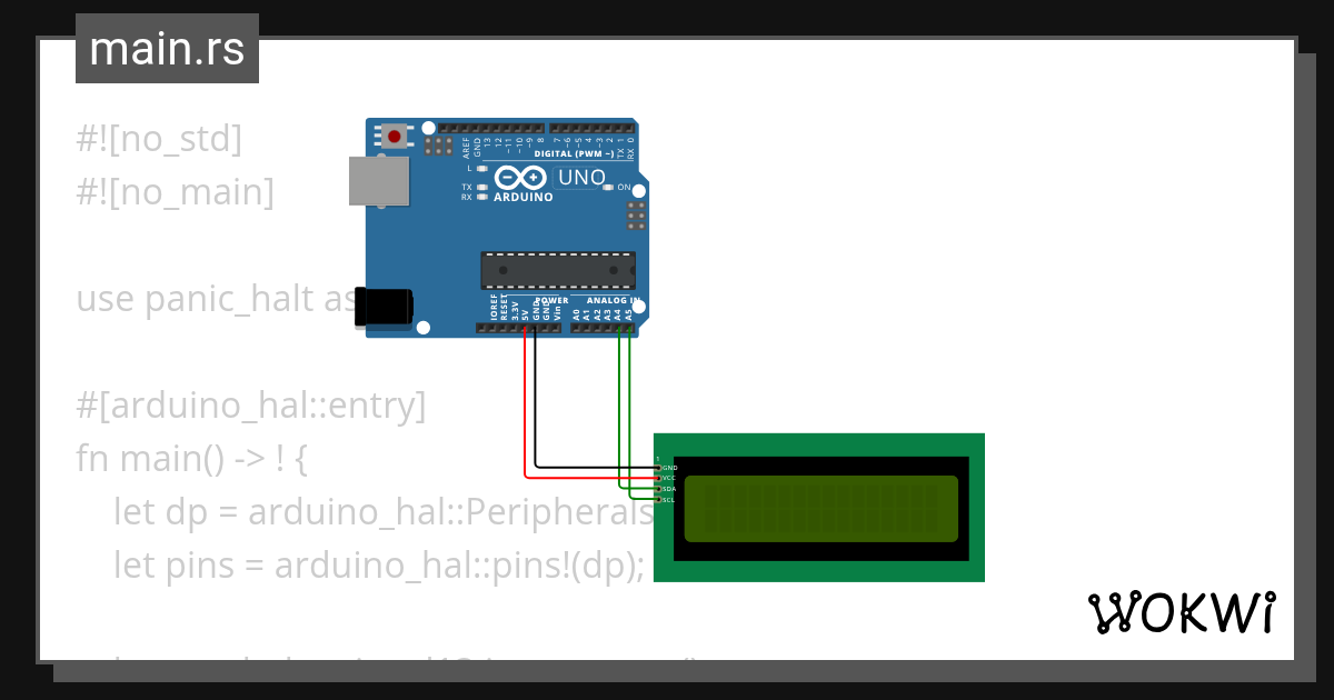 Hallo World - Wokwi ESP32, STM32, Arduino Simulator