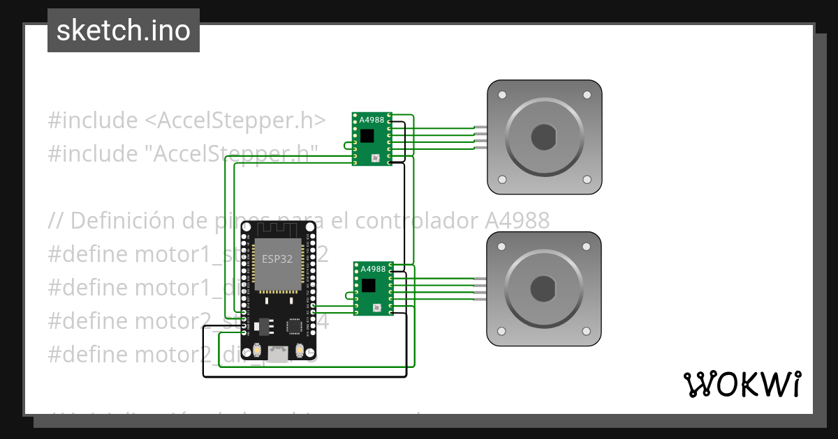 MotorPasoaPaso 07Sep2023 Copy - Wokwi ESP32, STM32, Arduino Simulator