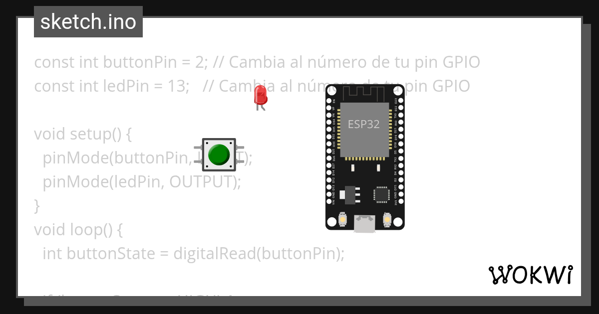 Interrupciones - Wokwi ESP32, STM32, Arduino Simulator