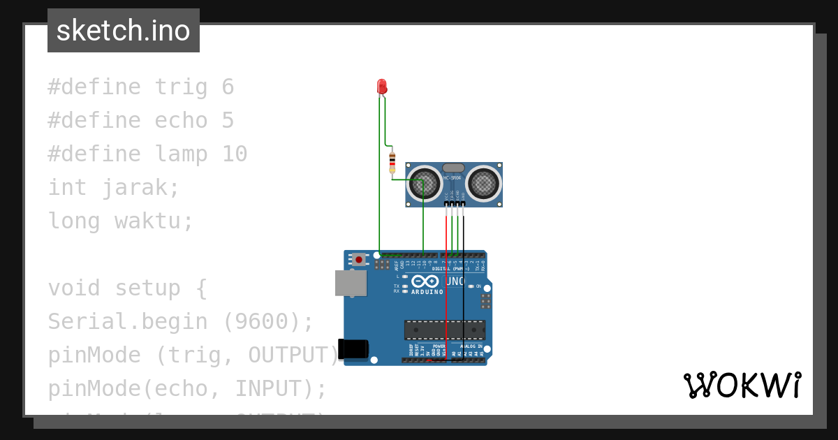 Hcsr Wokwi Esp32 Stm32 Arduino Simulator