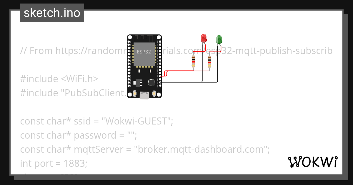 Wokwi - Online ESP32, STM32, Arduino Simulator