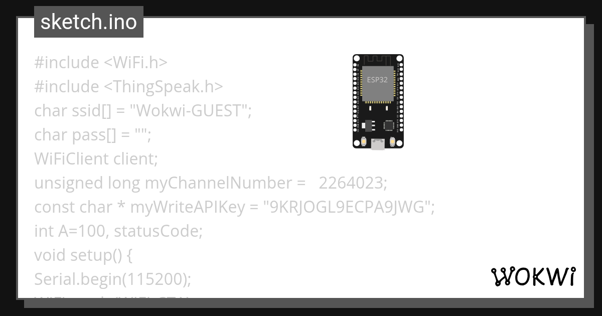Wokwi to cloud - Wokwi ESP32, STM32, Arduino Simulator