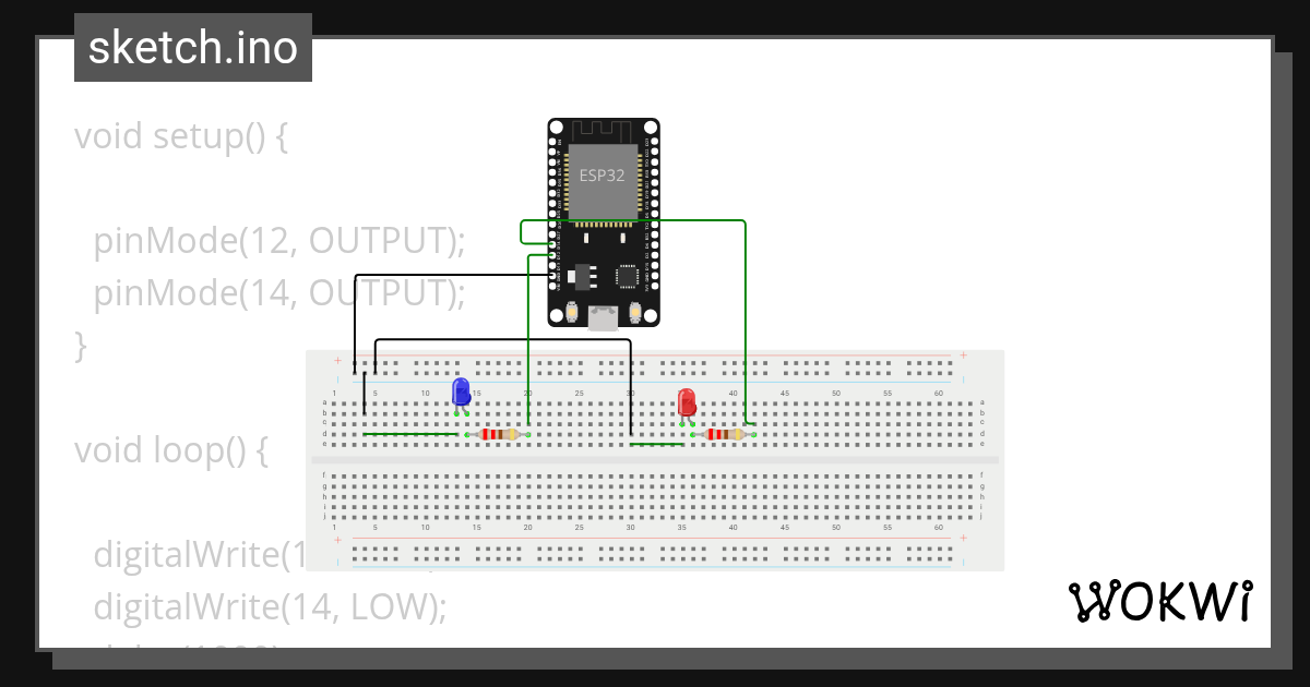 led_blink - Wokwi ESP32, STM32, Arduino Simulator led_blink - Wokwi ESP32, STM32, Arduino Simulator