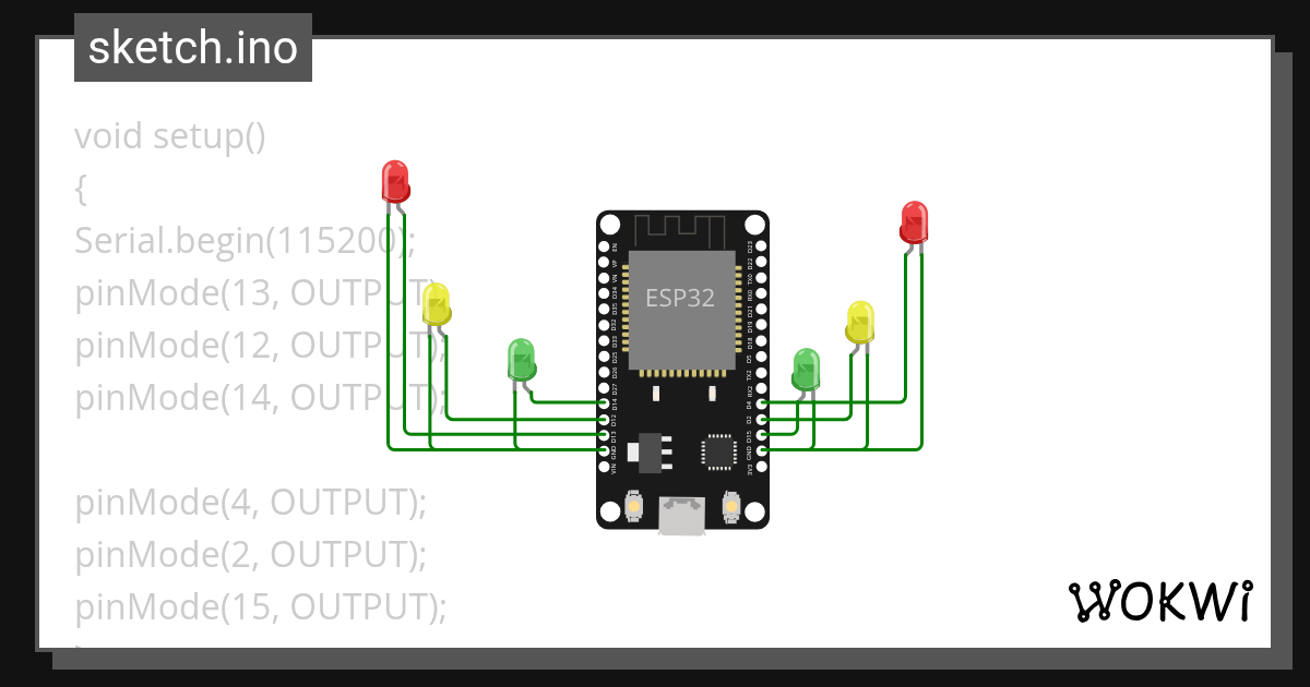 216_THARUN_trafficlight - Wokwi ESP32, STM32, Arduino Simulator