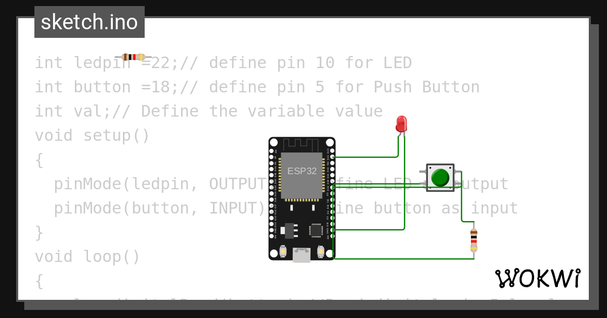 Ranjith Perarasu 4 Blink Copy Wokwi Esp32 Stm32 Arduino Simulator