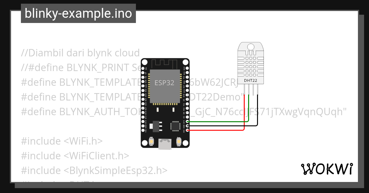 blinky-example.ino - Wokwi ESP32, STM32, Arduino Simulator