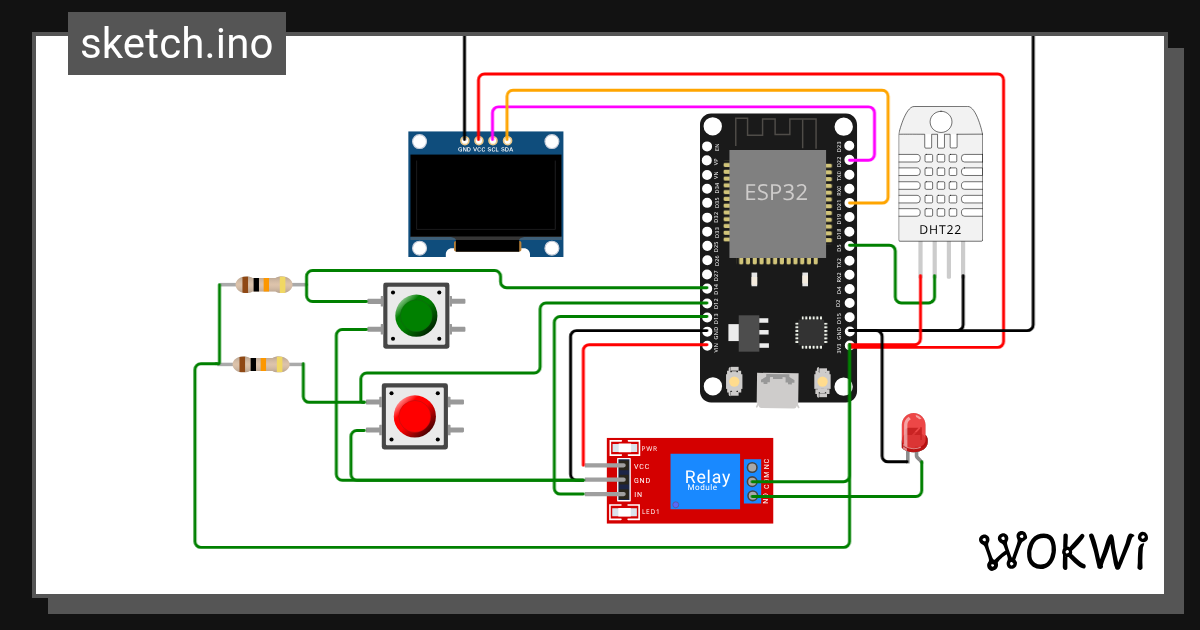 dht - Wokwi ESP32, STM32, Arduino Simulator