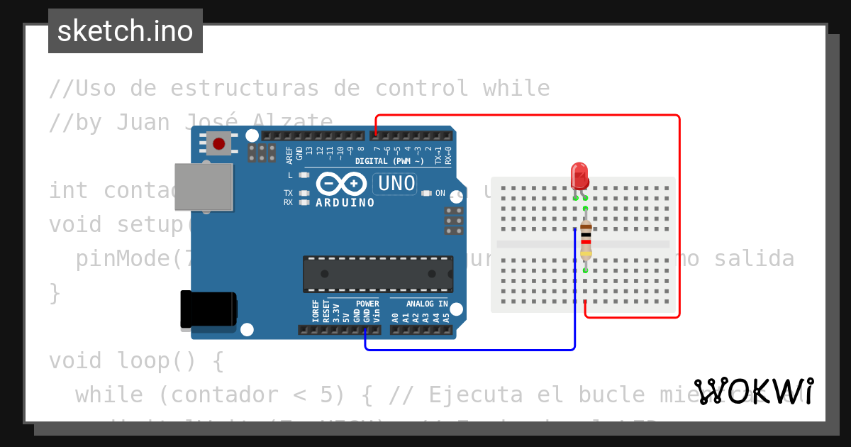 Class2while Wokwi Esp32 Stm32 Arduino Simulator