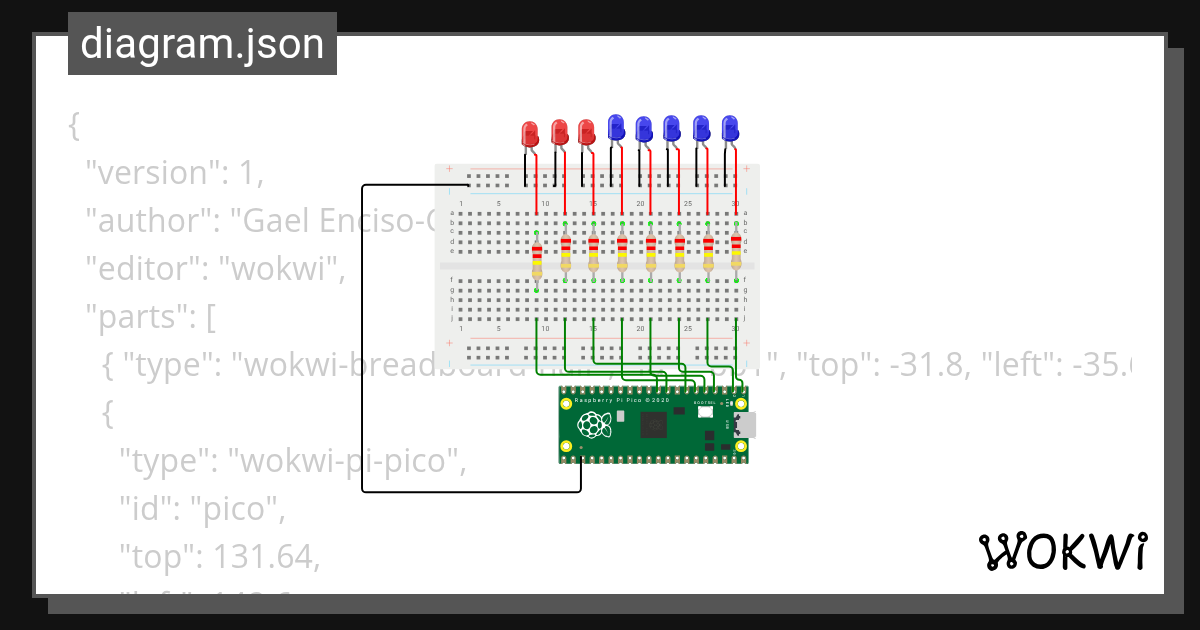 LED - Wokwi ESP32, STM32, Arduino Simulator