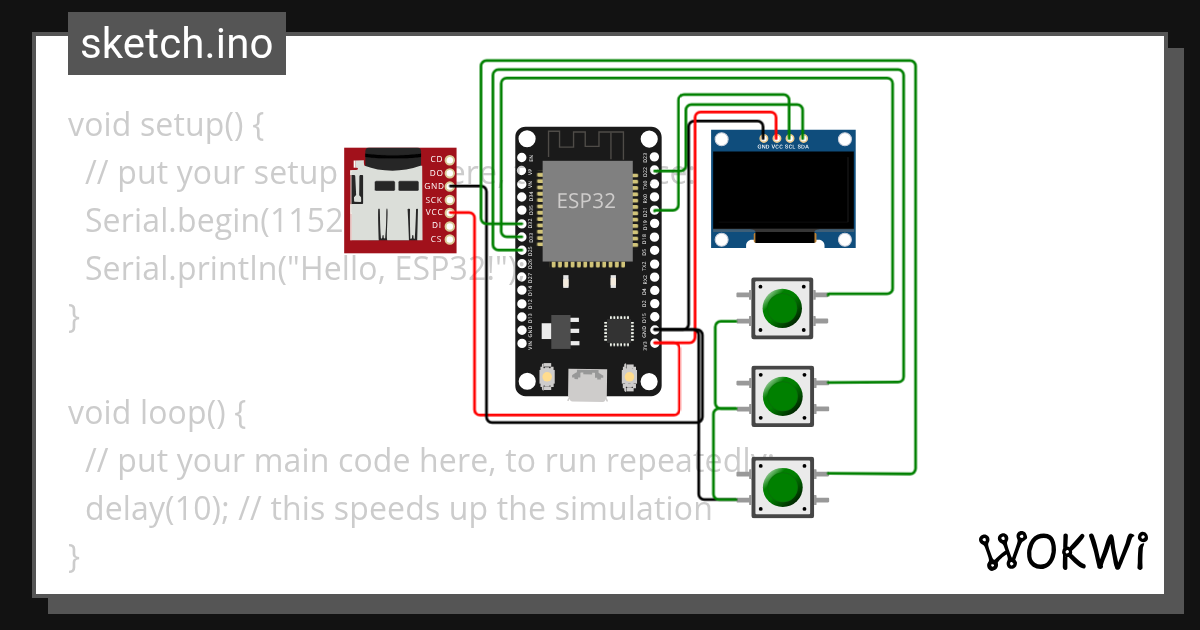 jelly 4 - Wokwi ESP32, STM32, Arduino Simulator