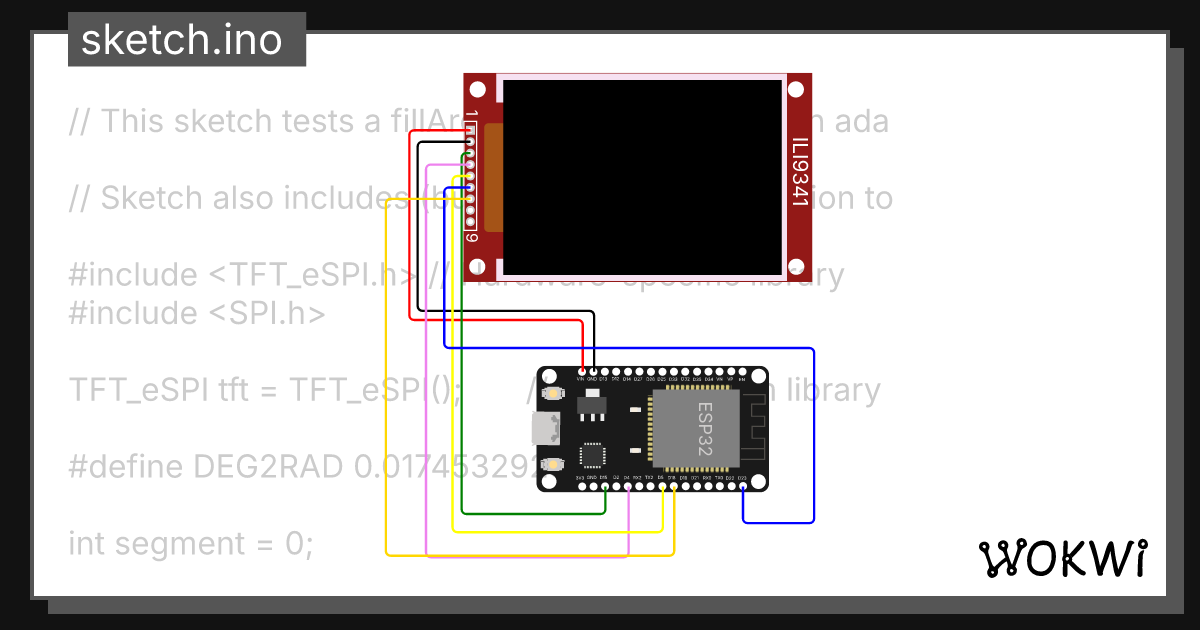 etft project 1 - Wokwi ESP32, STM32, Arduino Simulator