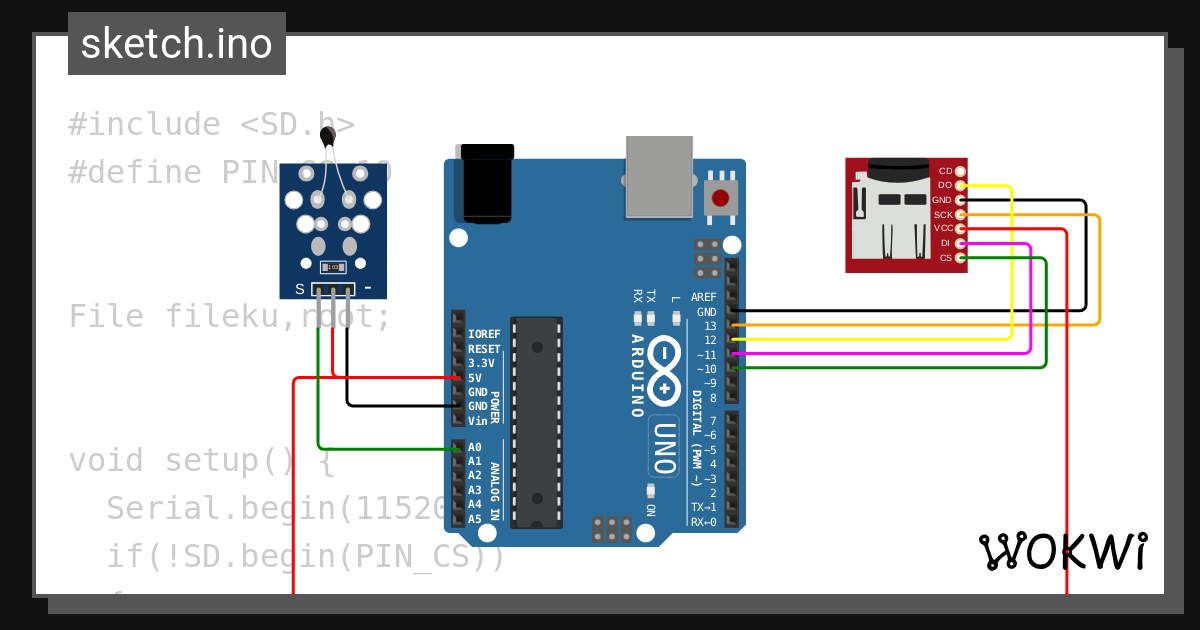 Tugas 1 Data Logger Wokwi Esp32 Stm32 Arduino Simulator 3609