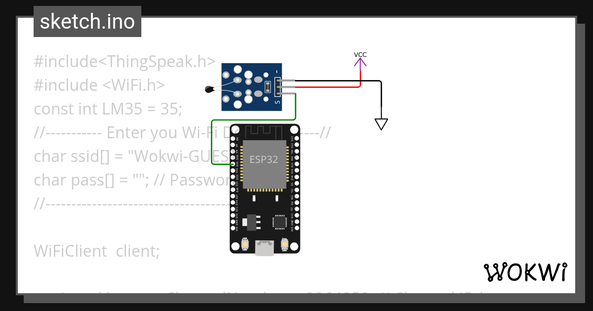 Temperature Wokwi Esp32 Stm32 Arduino Simulator 6925