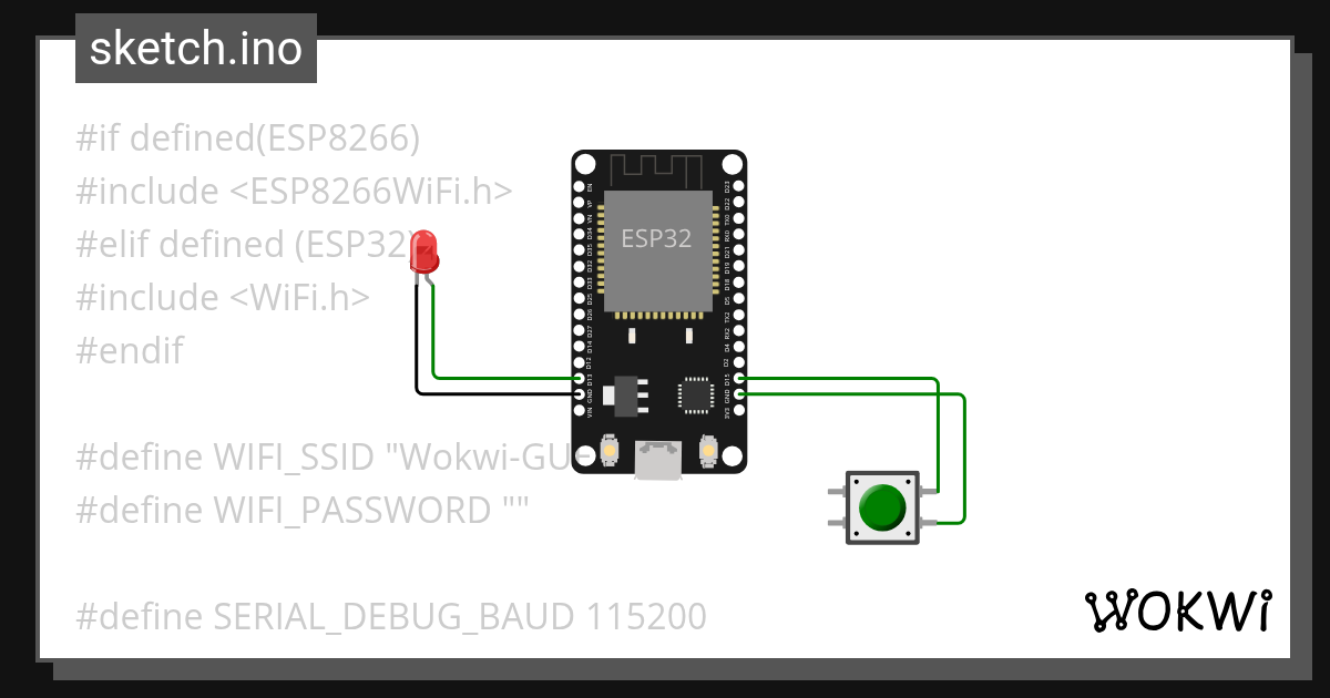 MiniProject2 - Wokwi ESP32, STM32, Arduino Simulator