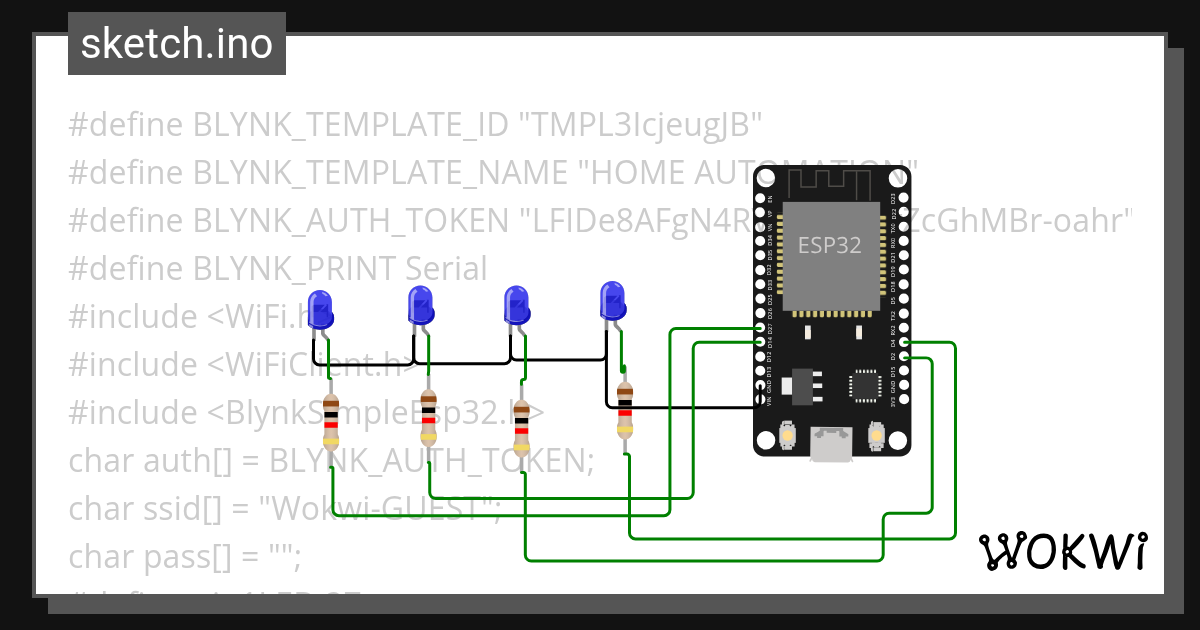 project1 - Wokwi ESP32, STM32, Arduino Simulator