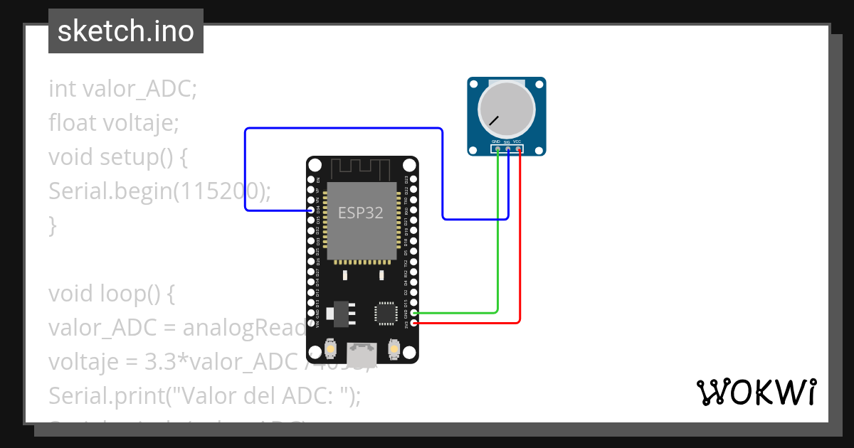 Proyecto #2 - Wokwi ESP32, STM32, Arduino Simulator