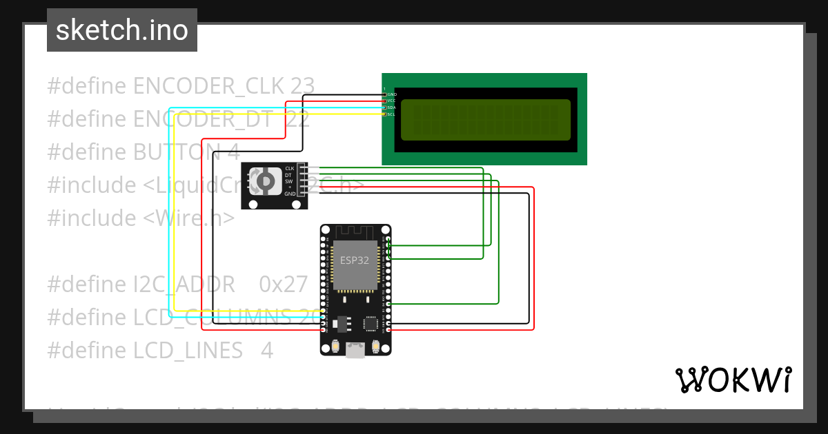 temp_encoder - Wokwi ESP32, STM32, Arduino Simulator