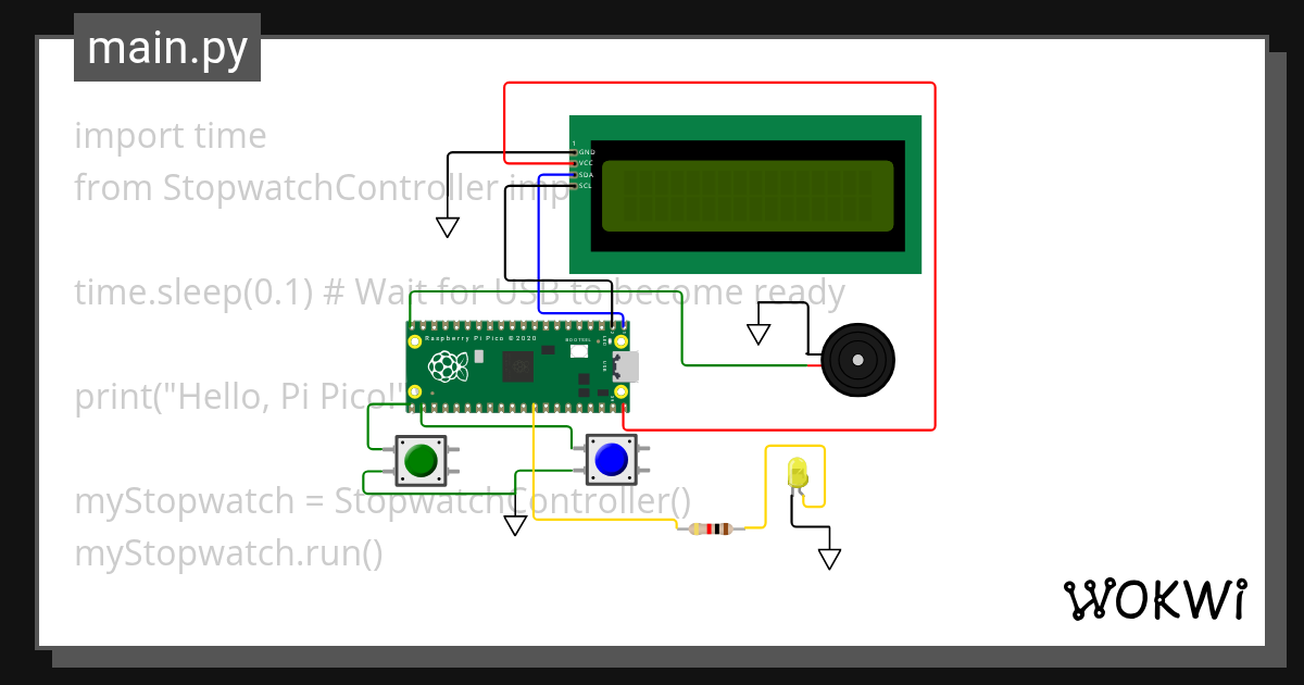 Mini Lab 3 - Wokwi ESP32, STM32, Arduino Simulator