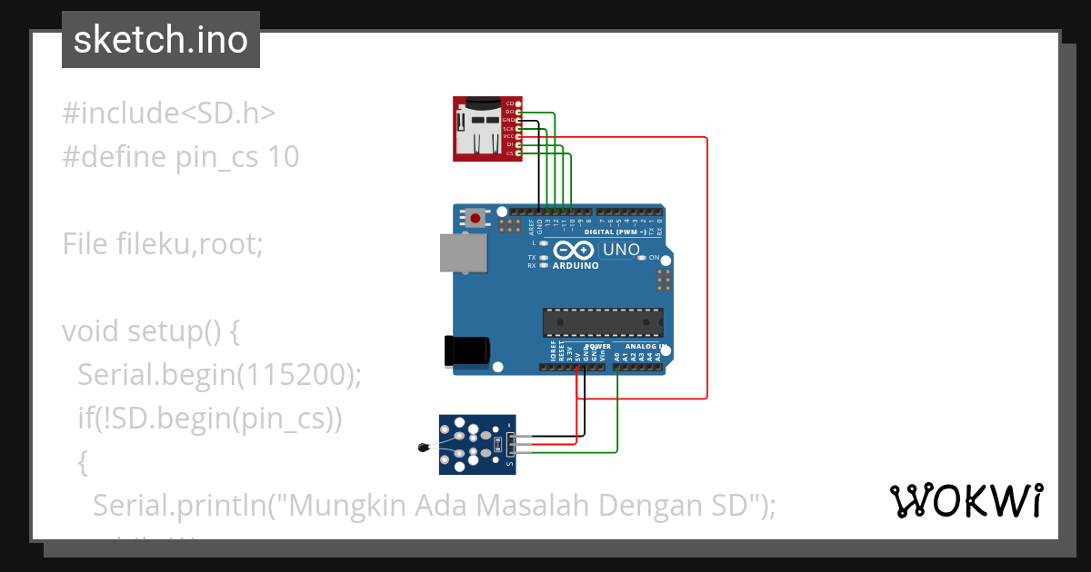 Latihan Logger 1 Wokwi Esp32 Stm32 Arduino Simulator 9800