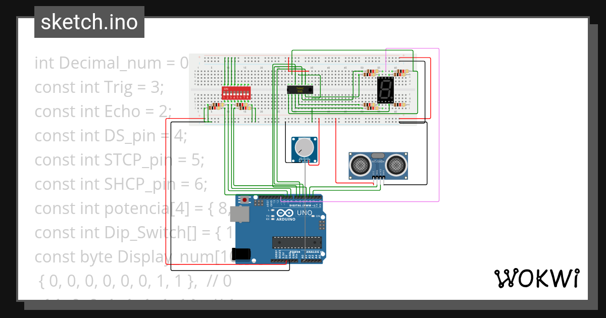 Ultrasonico Arduino Wokwi Esp32 Stm32 Arduino Simulator