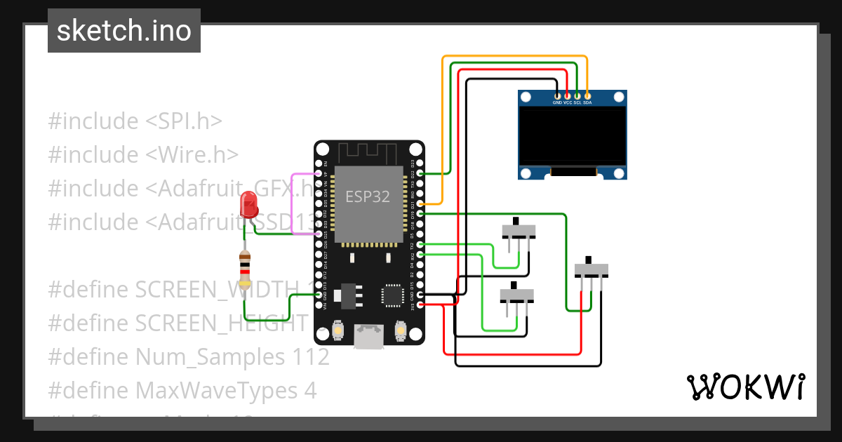 Lab6.3 - Wokwi ESP32, STM32, Arduino Simulator