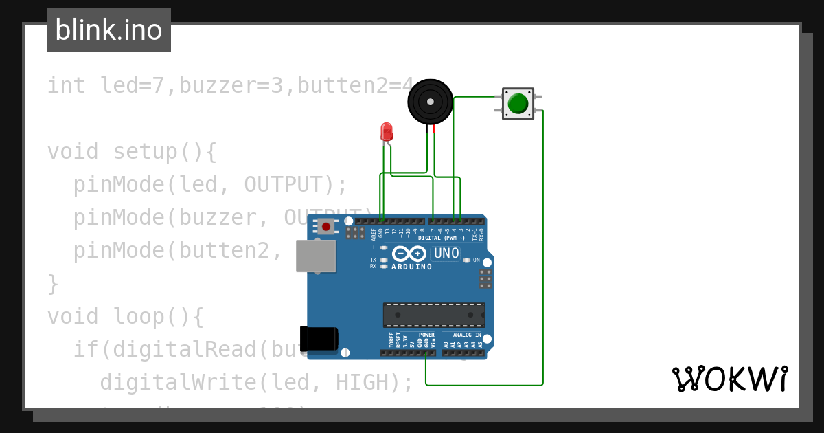 蜂鸣器 Wokwi Esp32 Stm32 Arduino Simulator 8500