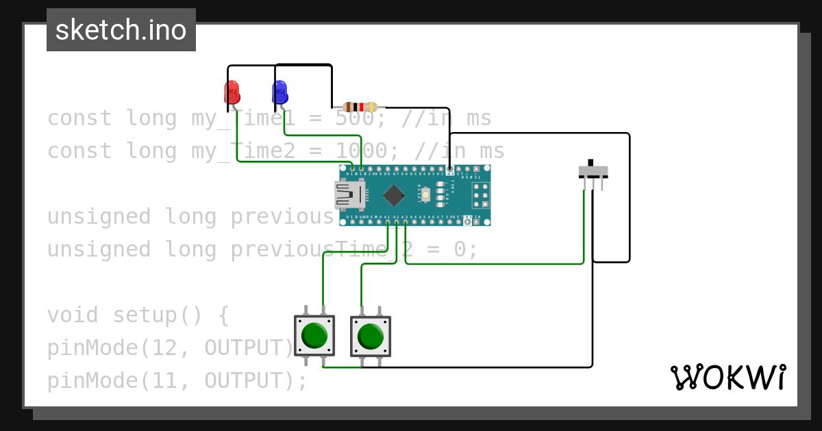 T1 Wokwi Esp32 Stm32 Arduino Simulator 