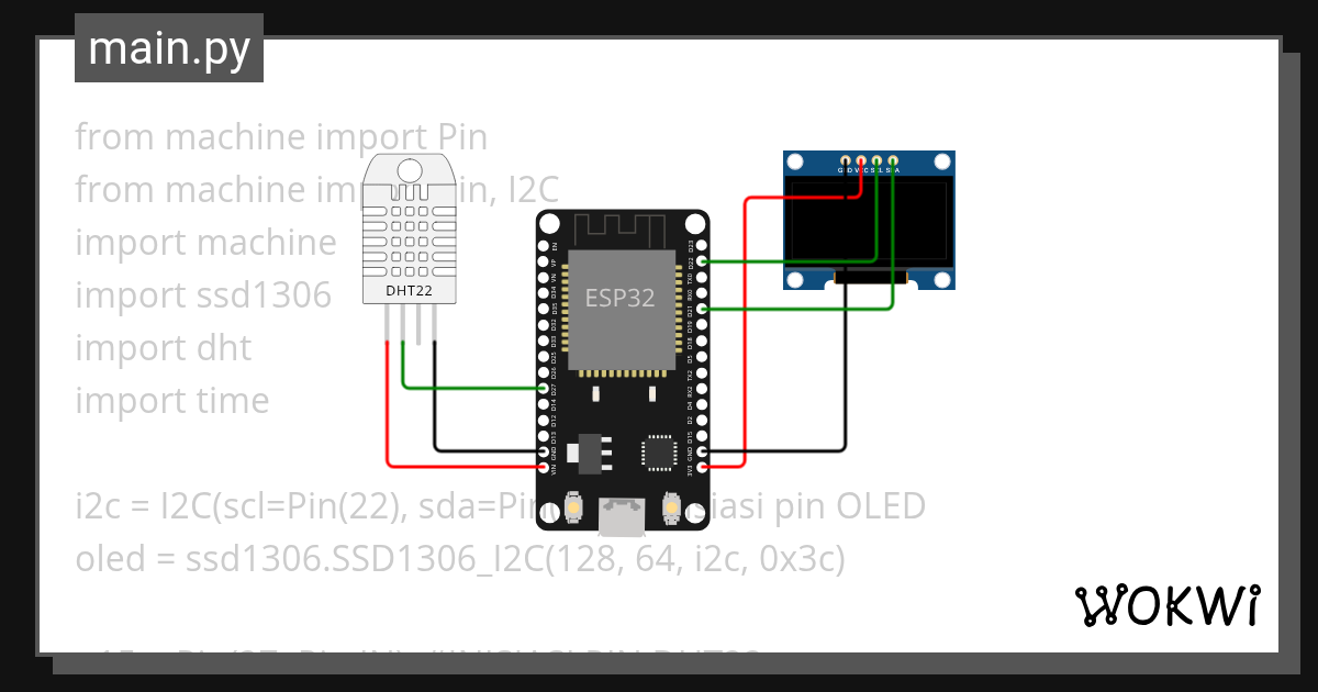 Uji Coba Suhu - Wokwi ESP32, STM32, Arduino Simulator