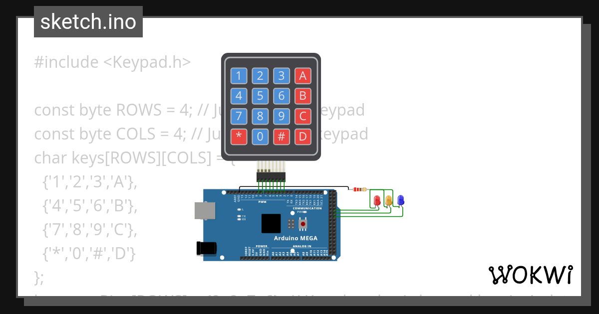 TUGAS NO 2 UNIT 4 - Wokwi ESP32, STM32, Arduino Simulator