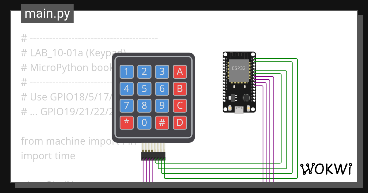 LAB10_01a - Wokwi ESP32, STM32, Arduino Simulator
