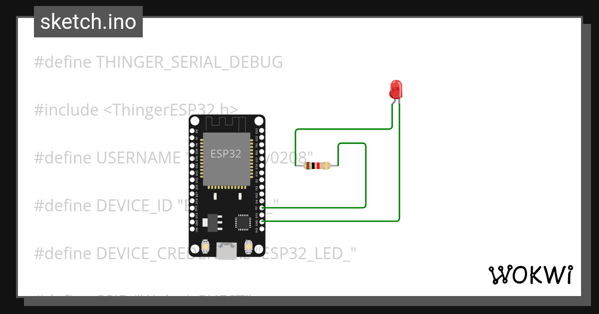 Esp32led Wokwi Esp32 Stm32 Arduino Simulator 5874