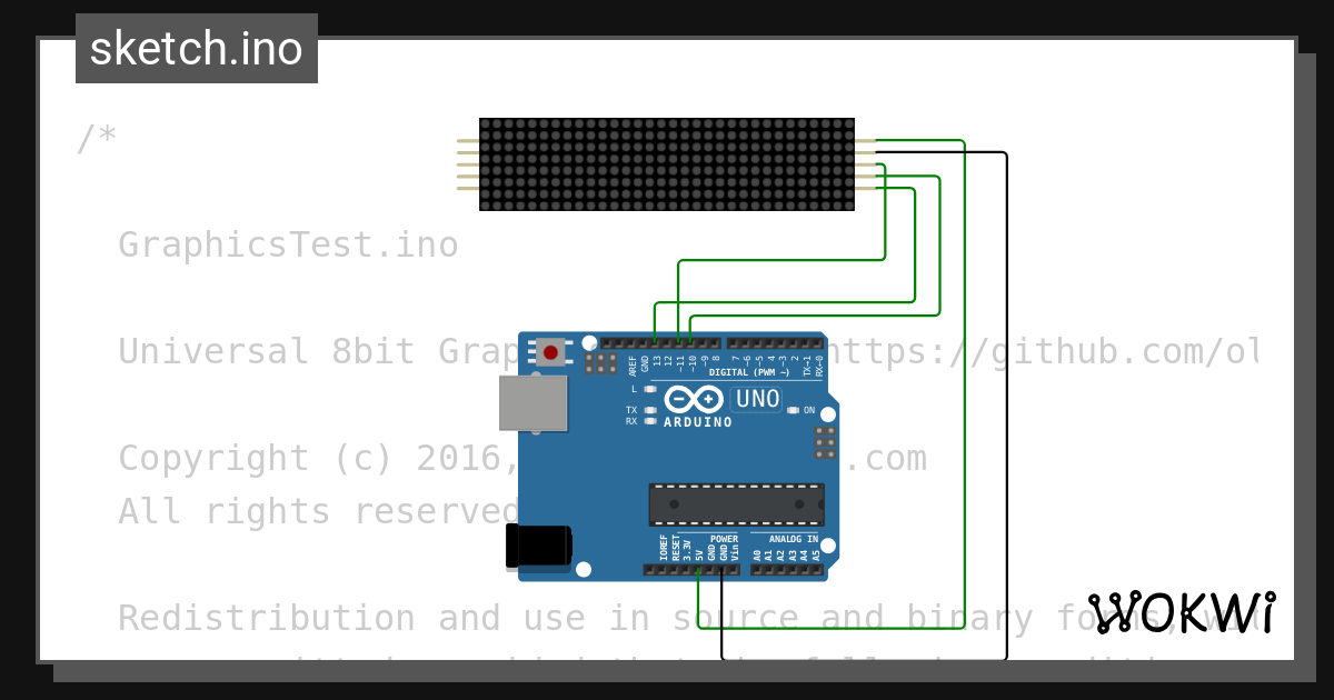 Matrix Test Wokwi Esp32 Stm32 Arduino Simulator 1465