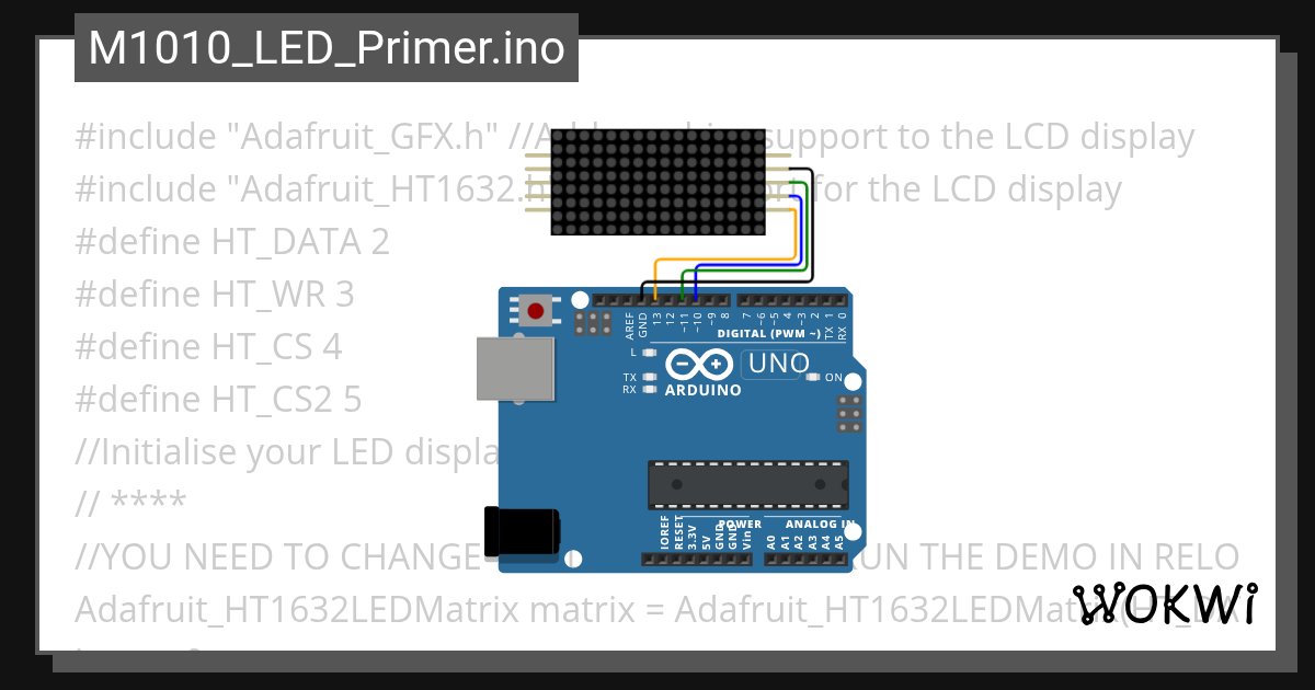M1010_LED_Primer Copy - Wokwi ESP32, STM32, Arduino Simulator