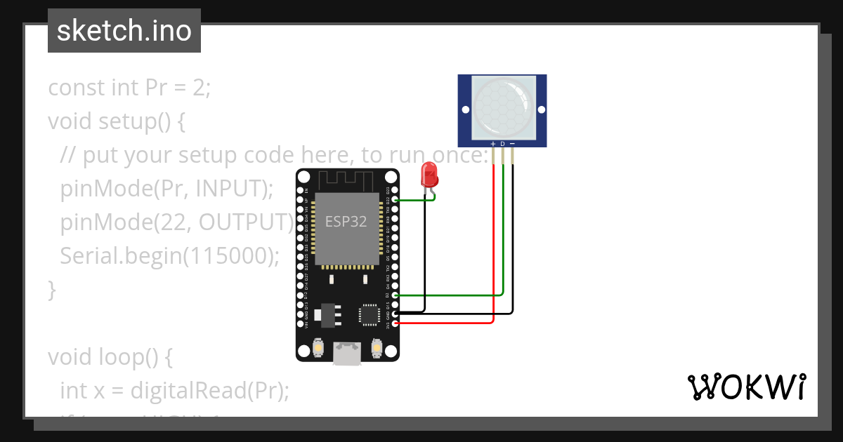 Ir Sensor Wokwi Esp32 Stm32 Arduino Simulator 1497