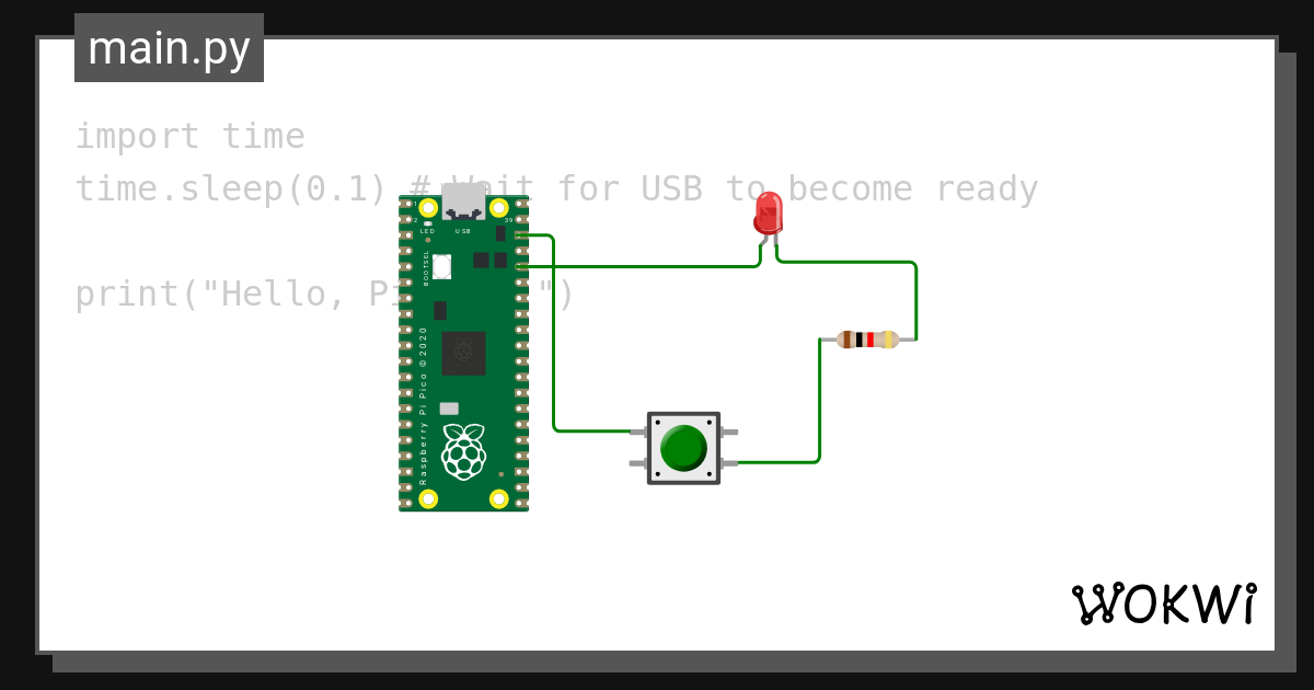 Ledboton Wokwi Esp32 Stm32 Arduino Simulator