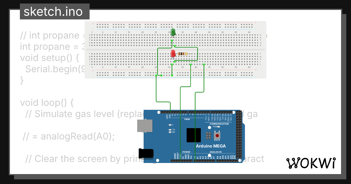 else with led - Wokwi ESP32, STM32, Arduino Simulator