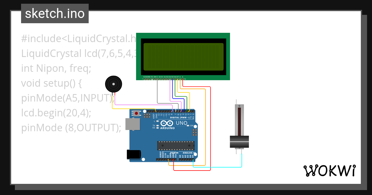 20X4=88 Copy - Wokwi ESP32, STM32, Arduino Simulator