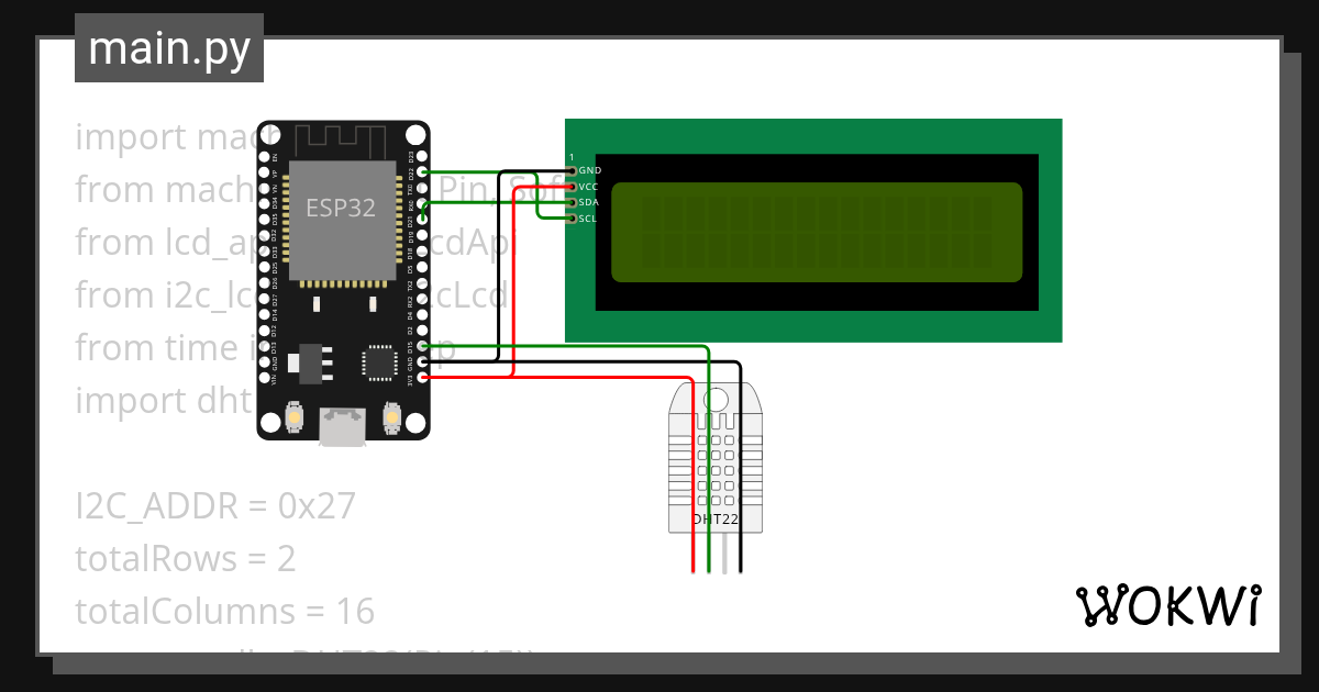 lcd_i2c - Wokwi ESP32, STM32, Arduino Simulator lcd_i2c - Wokwi ESP32, STM32, Arduino Simulator