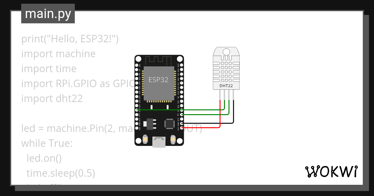 1.py - Wokwi ESP32, STM32, Arduino Simulator