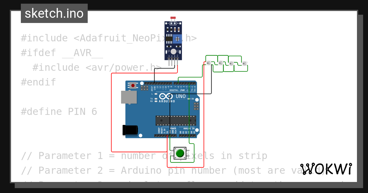 Controller Led Rgb Wokwi Esp32 Stm32 Arduino Simulator 5824
