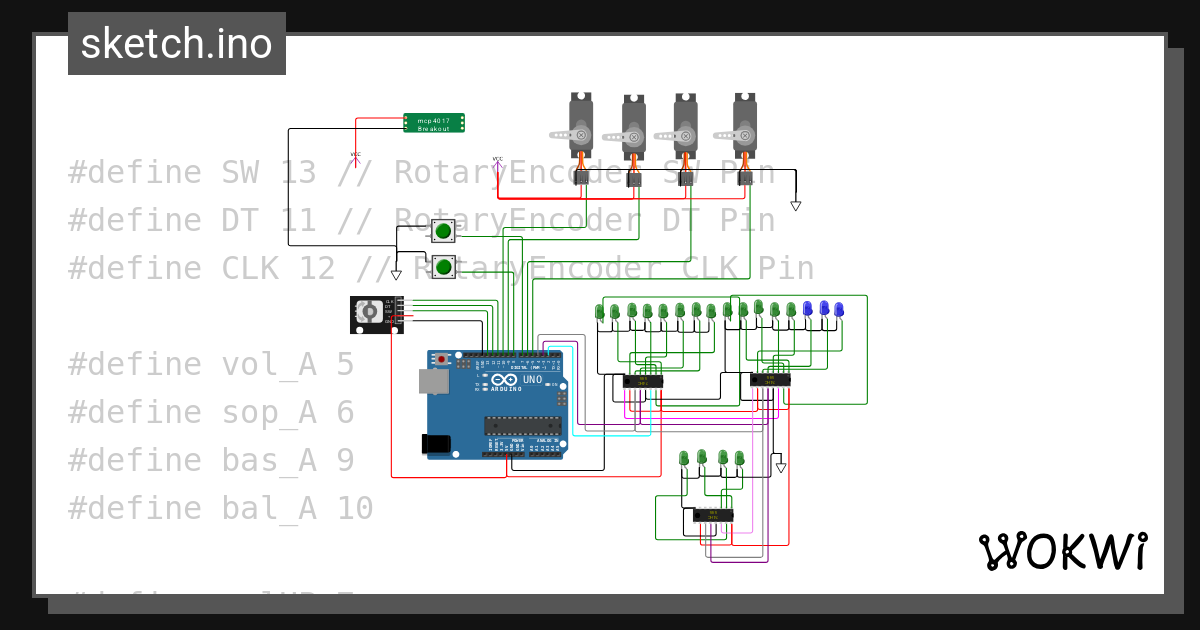 Sterowanie Test2 Wokwi Esp32 Stm32 Arduino Simulator