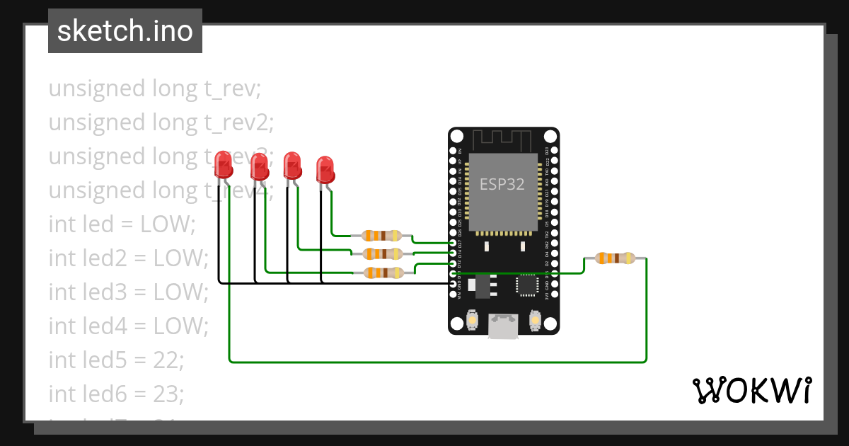 prueba tarea 1.4 - Wokwi ESP32, STM32, Arduino Simulator