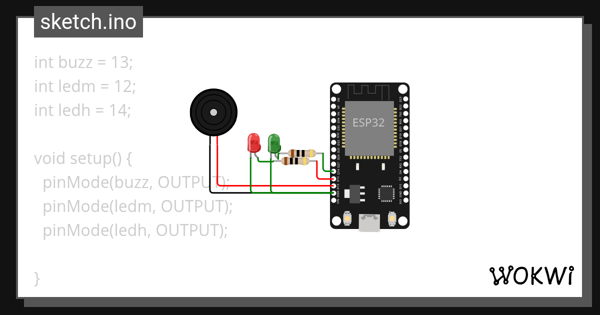 Jingle Bell Wokwi Esp32 Stm32 Arduino Simulator 0090
