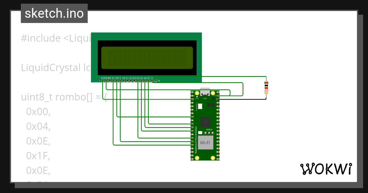 lcd standar - Wokwi ESP32, STM32, Arduino Simulator lcd standar - Wokwi ESP32, STM32, Arduino Simulator